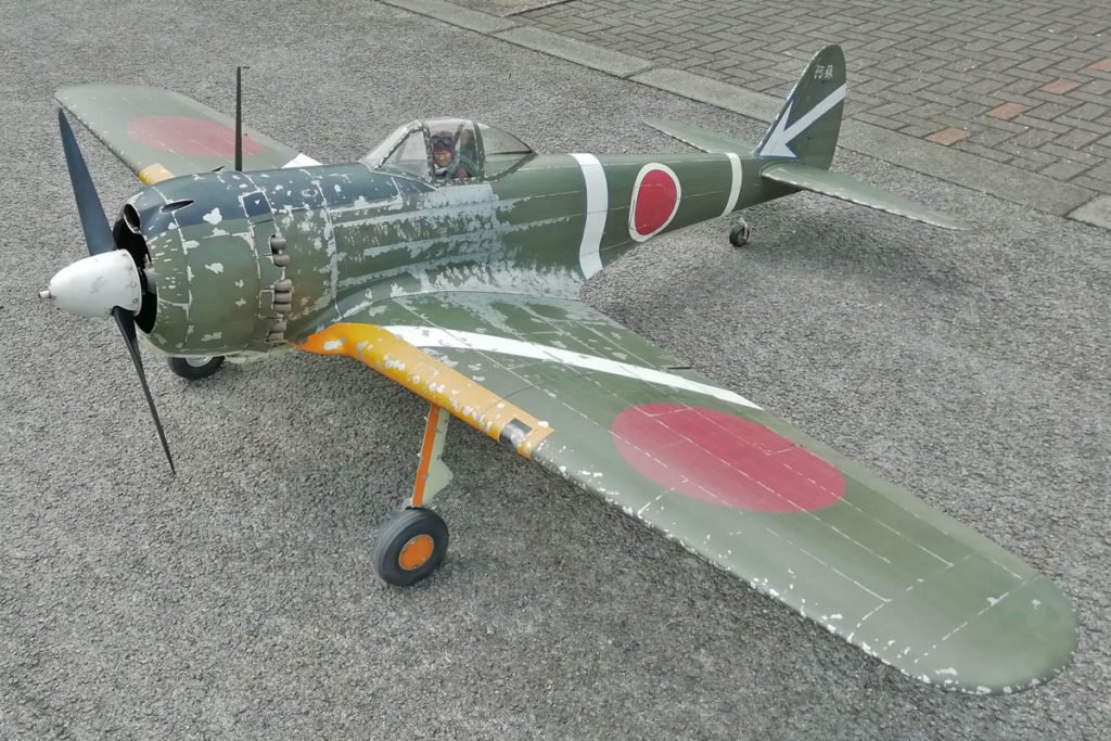 1/3.8 Scale Nakajima Ki-43 Oscar – Fighteraces