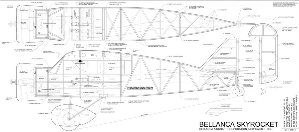 Bellanca Skyrocket 1/5 – Fighteraces
