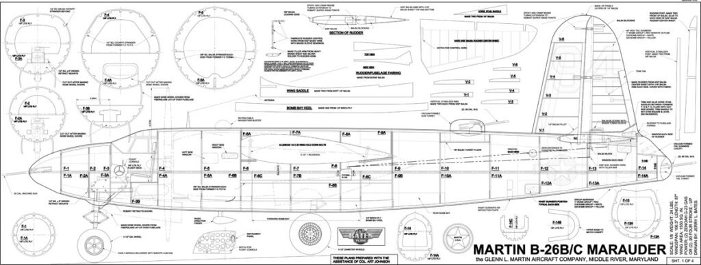 Martin B-26 Marauder 1/8 – Fighteraces
