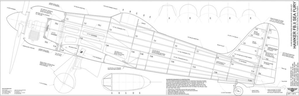 Hawker Sea Fury 1/4 – Fighteraces